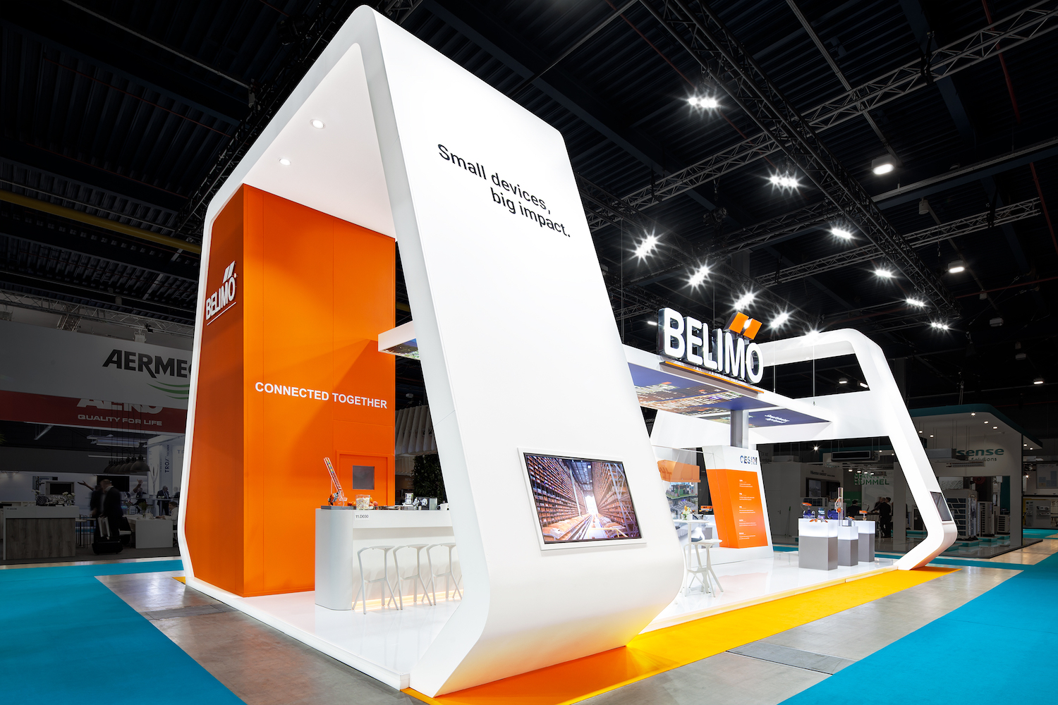 Standbouw voor Belimo | VSK Utrecht 2020 | KOPexpo